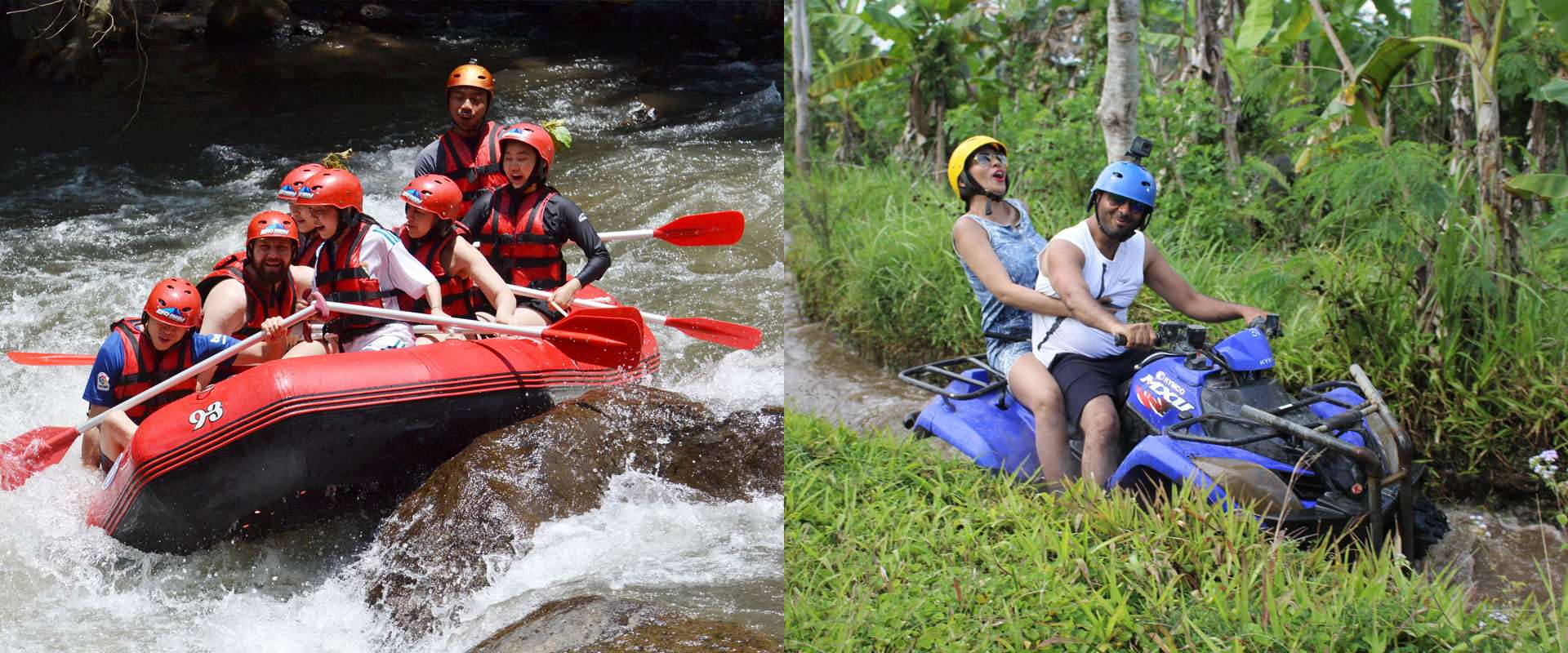 Rafting + Quad Bike Adventure - Bali Krisna Tour