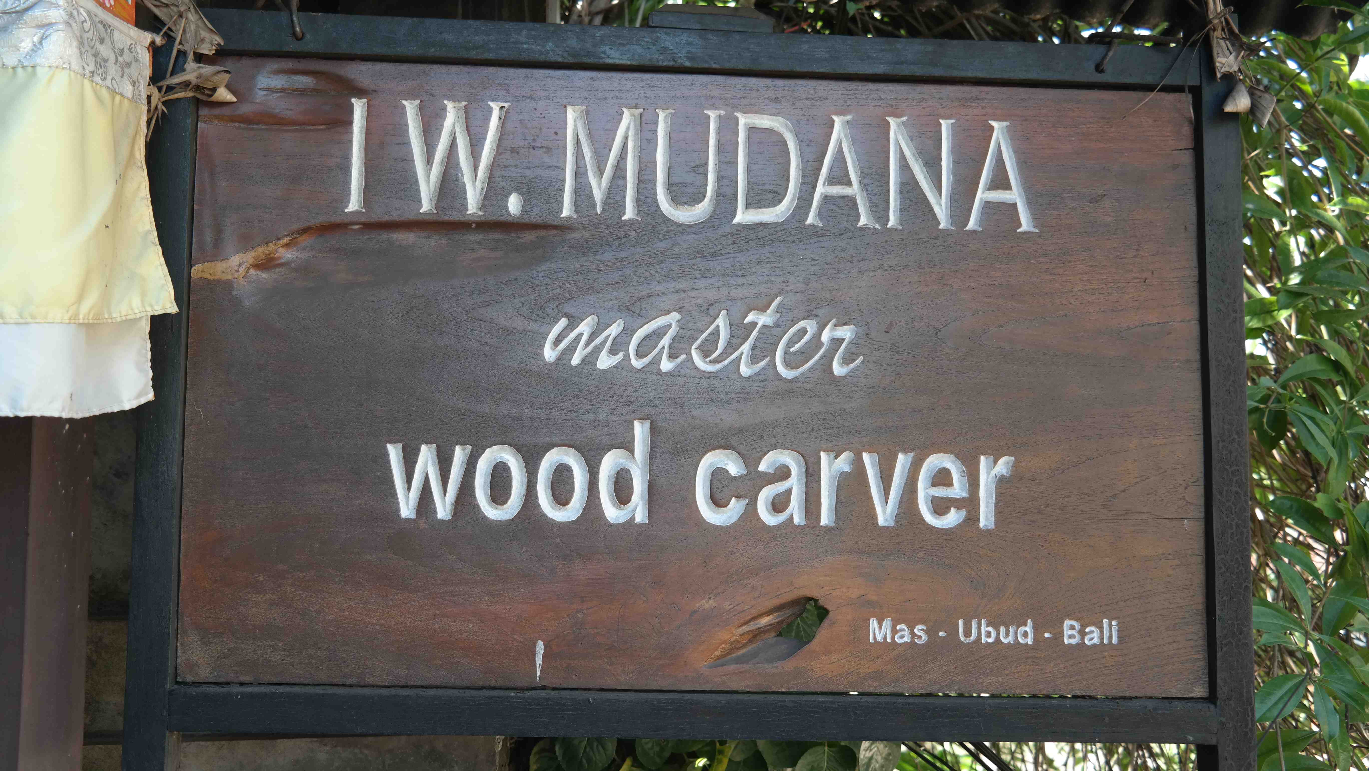 Mudana Wood Carver - Desa Wisata Mas