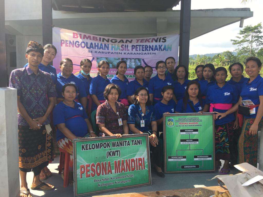 I Gusti Ayu Putu Utami, Penggerak Kelompok Wanita Tani Pesona Mandiri, Desa Selat Karangasem ...