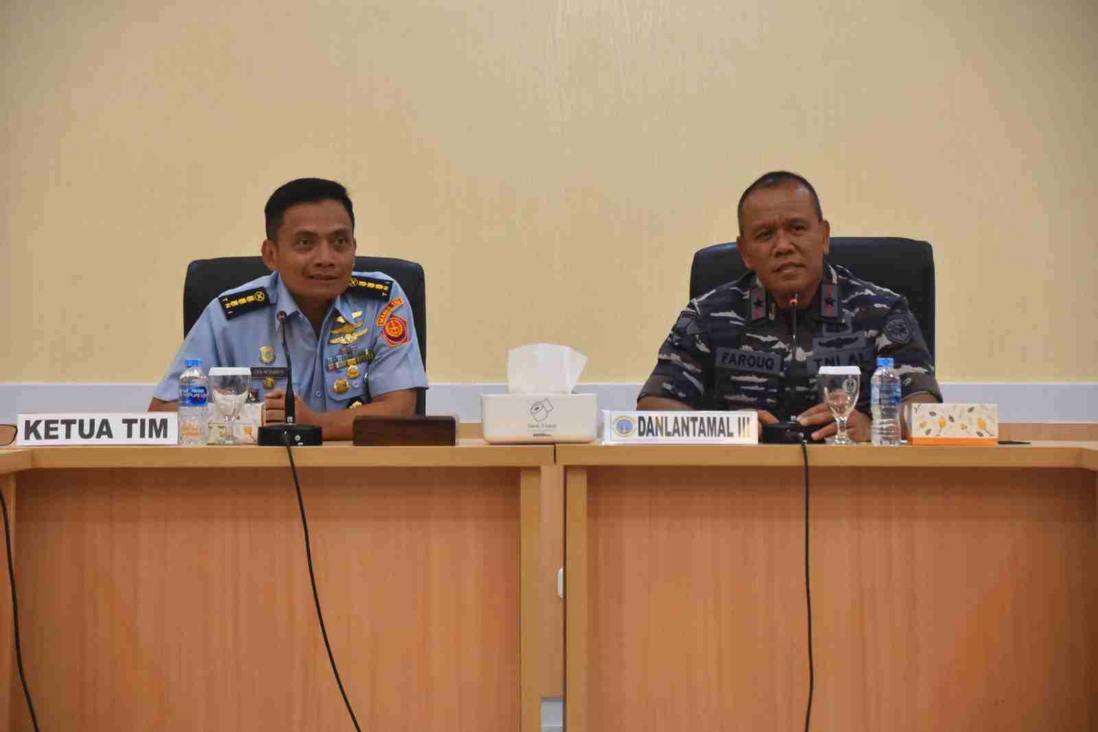 Komandan Lantamal III Terima Tim Audit Kinerja Itjen TNI Periode II ...