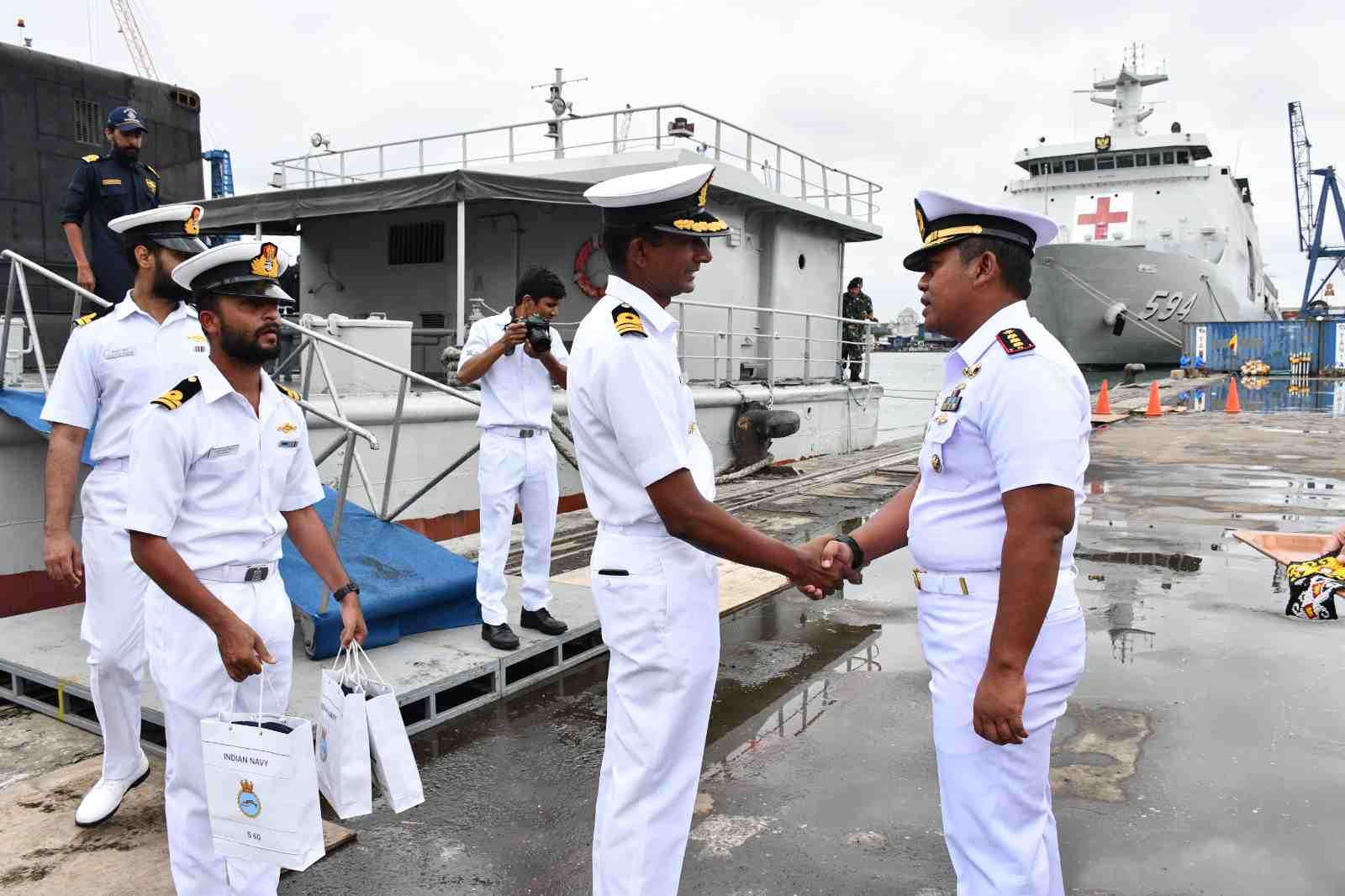 TNI AL Lantamal III Dukung Pam Dan Labuh Kapal Selam India Ins ...