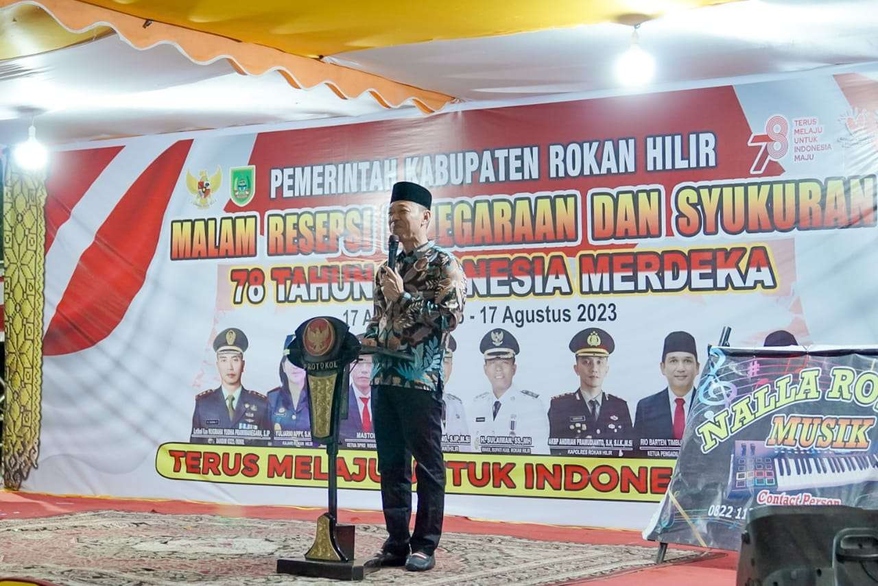 Pemkab Rohil Gelar Resepsi Kenegaraan dan Syukuran HUT RI ke-78 Tahun 2023 - Article - Media ...